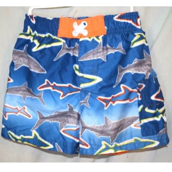 OP | Swim | Op Toddler Boys 2 Months Shark Swim Trunks Lined | Poshmark
